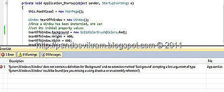Explore .NET with Vikram Pendse: Multiple Window Support in Silverlight 5